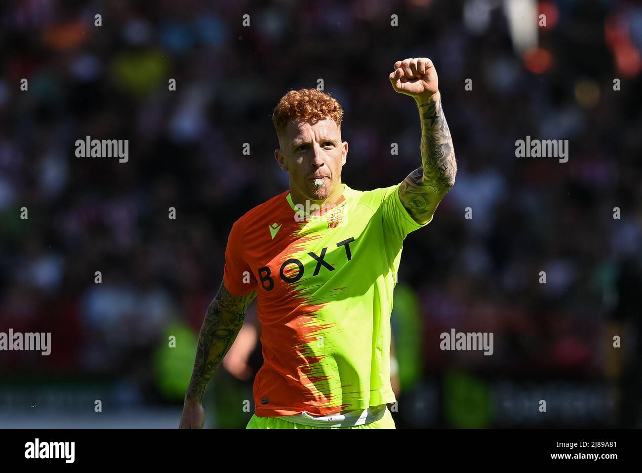 Jack colback celebration hi-res stock photography and images - Alamy