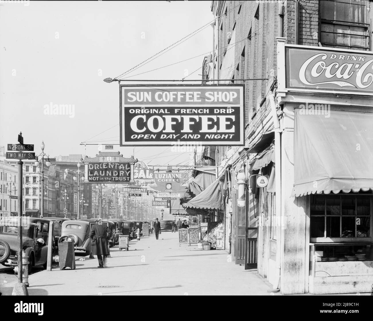 New orleans car Black and White Stock Photos & Images - Alamy
