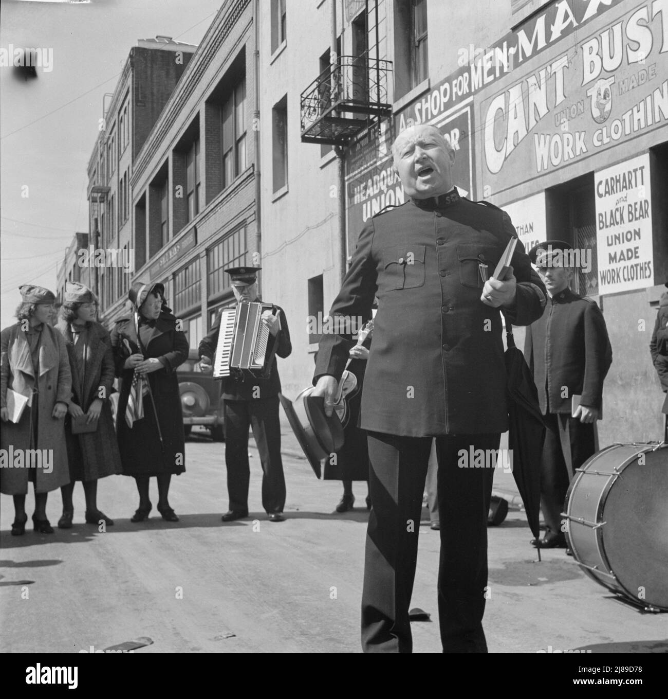 Power of the Lord preaching by a "soldier" saved twelve years before ...