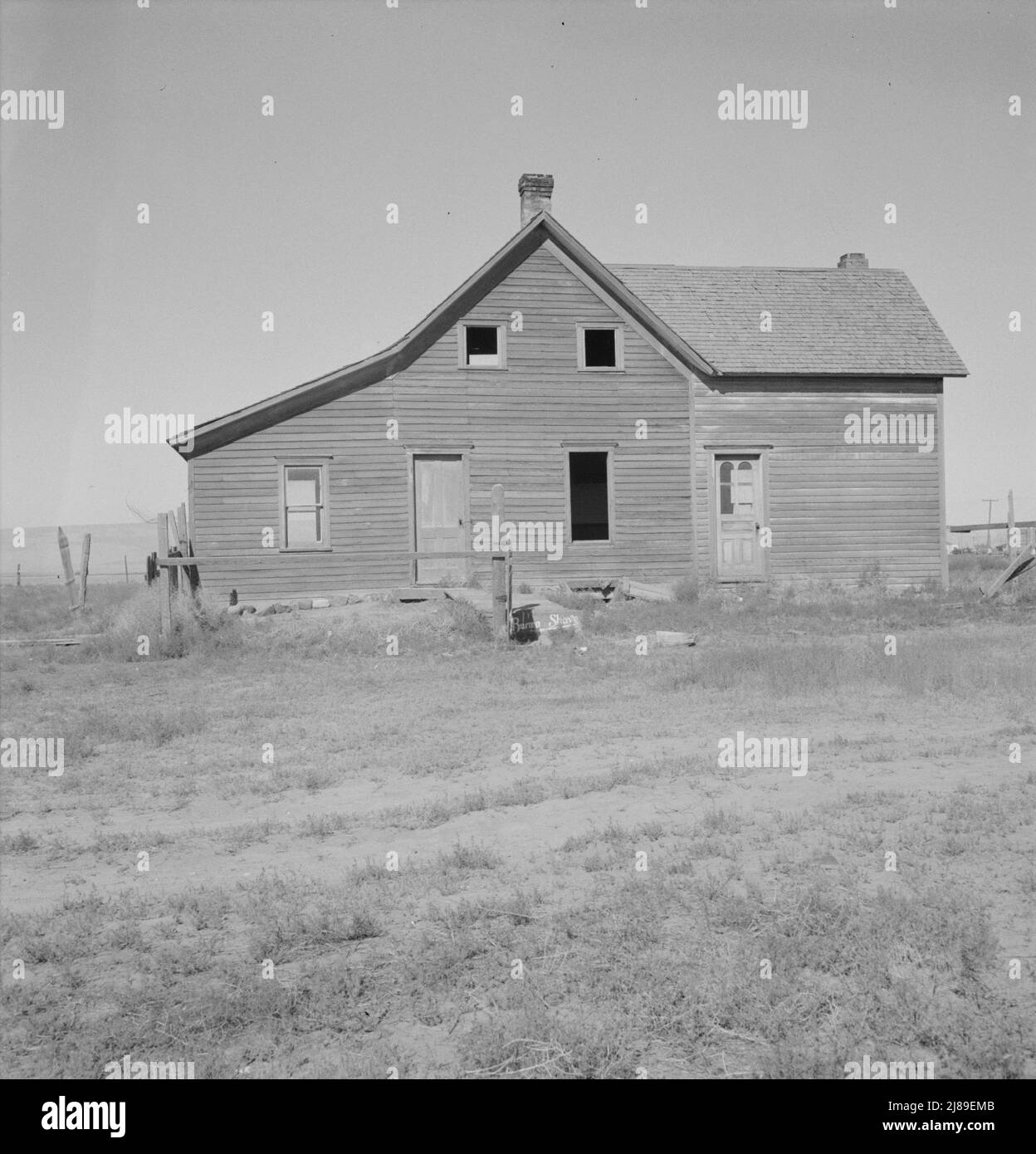 The great depression 1930s farmhouse hi-res stock photography and ...