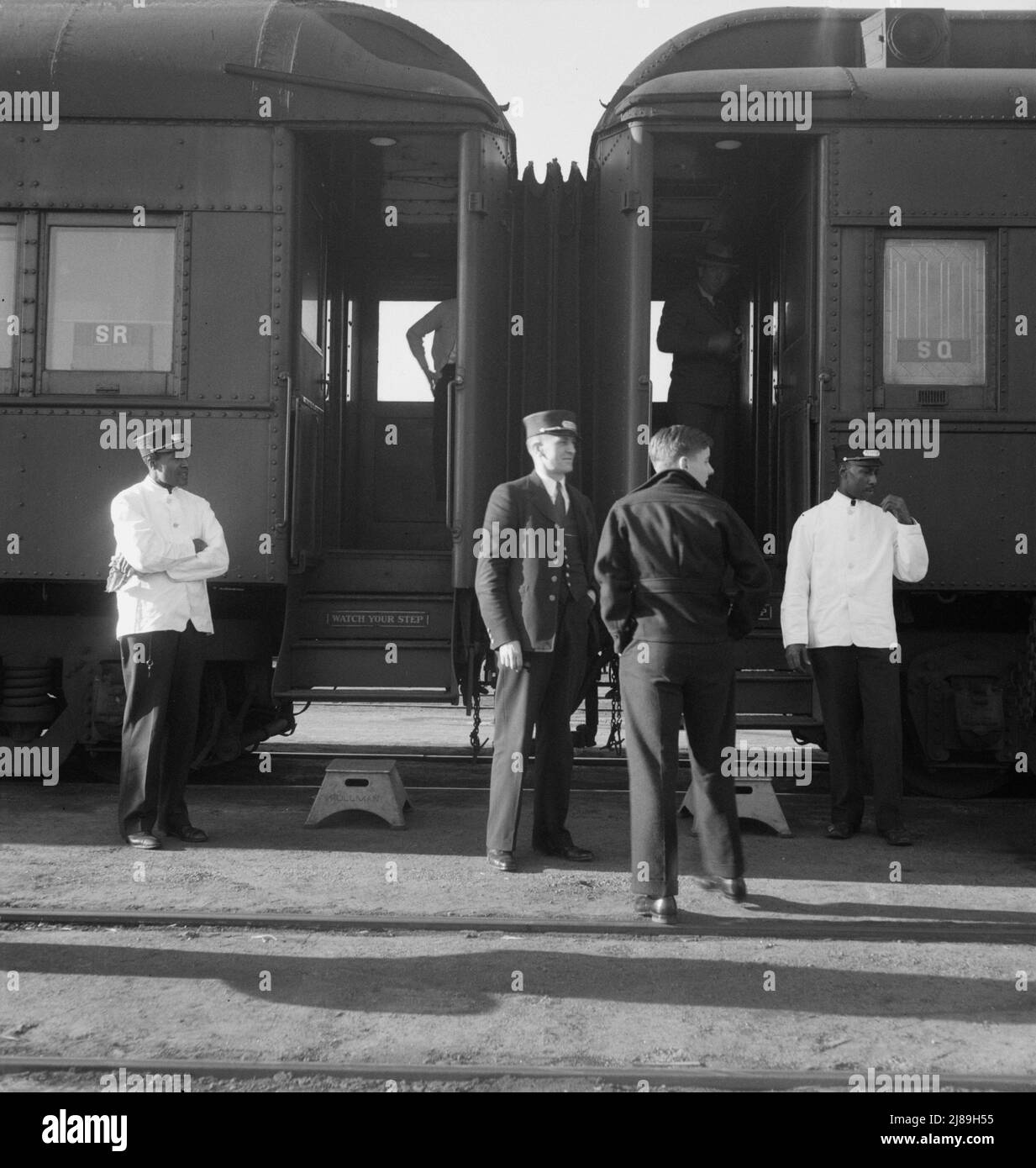 The "Challenger." Grand Island, Nebraska. [Black and white Pullman ...