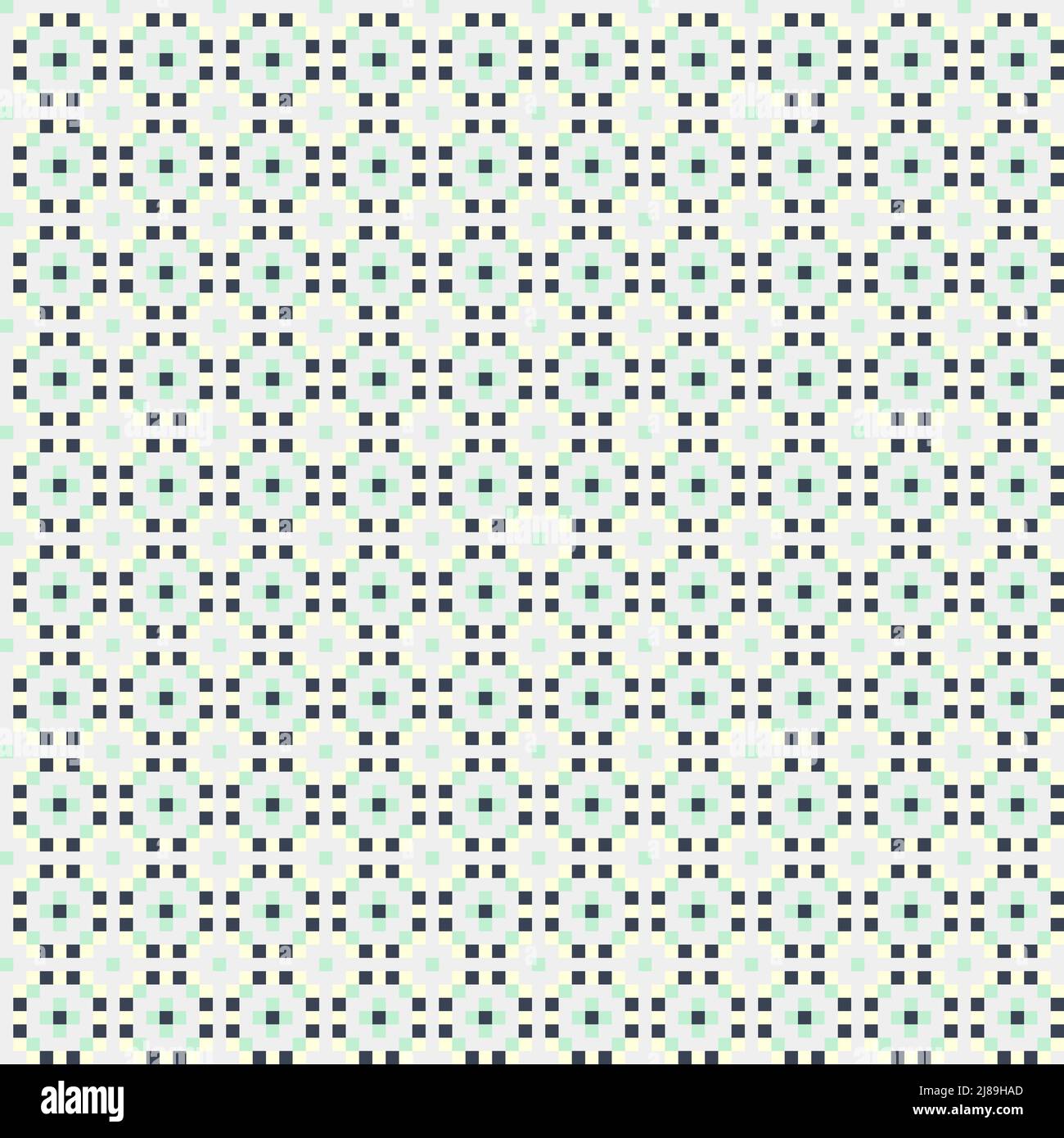 Abstract Cross Pattern Dotted Generative Computational Art Illustration