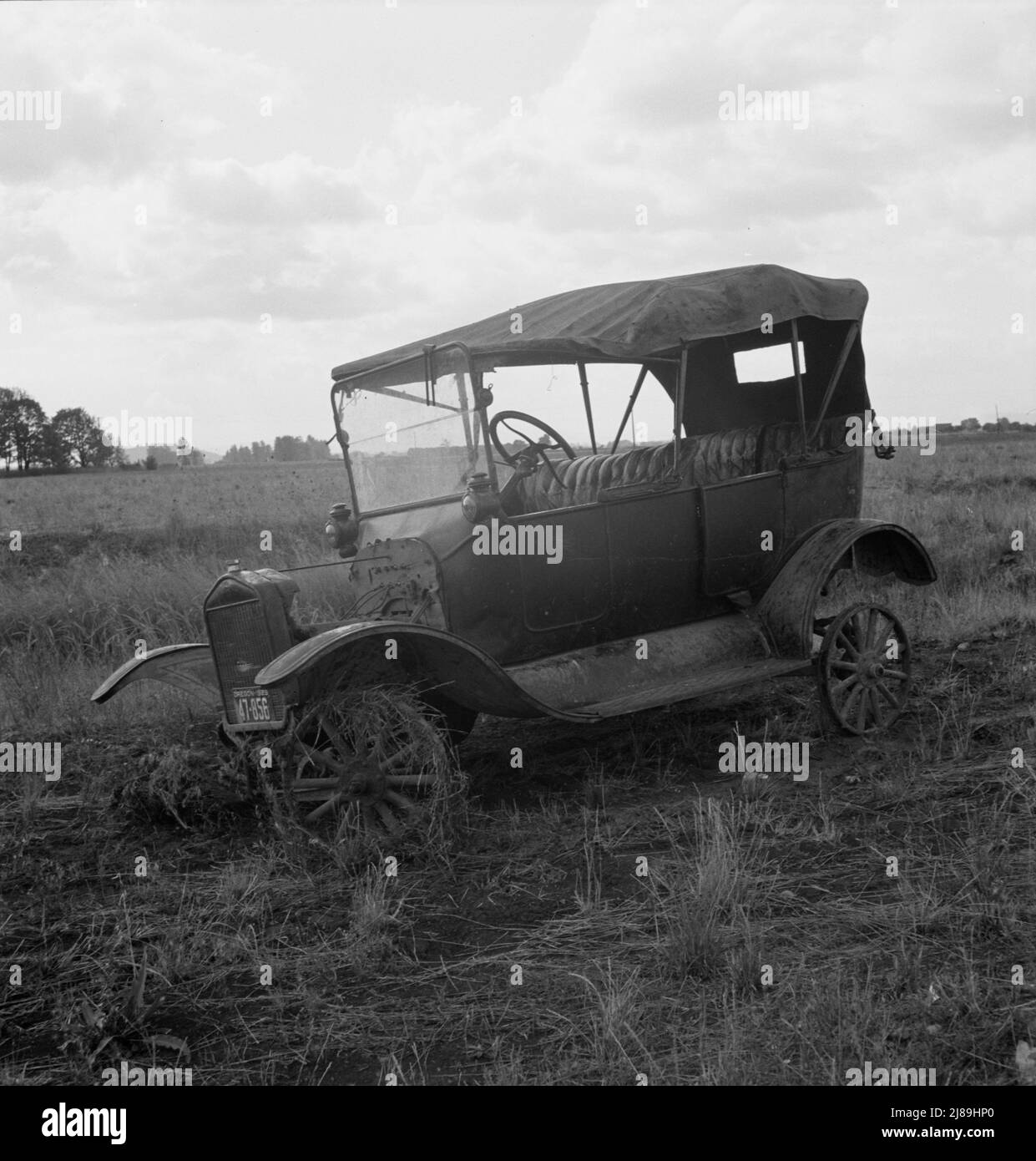 Open model t ford car Black and White Stock Photos & Images - Alamy