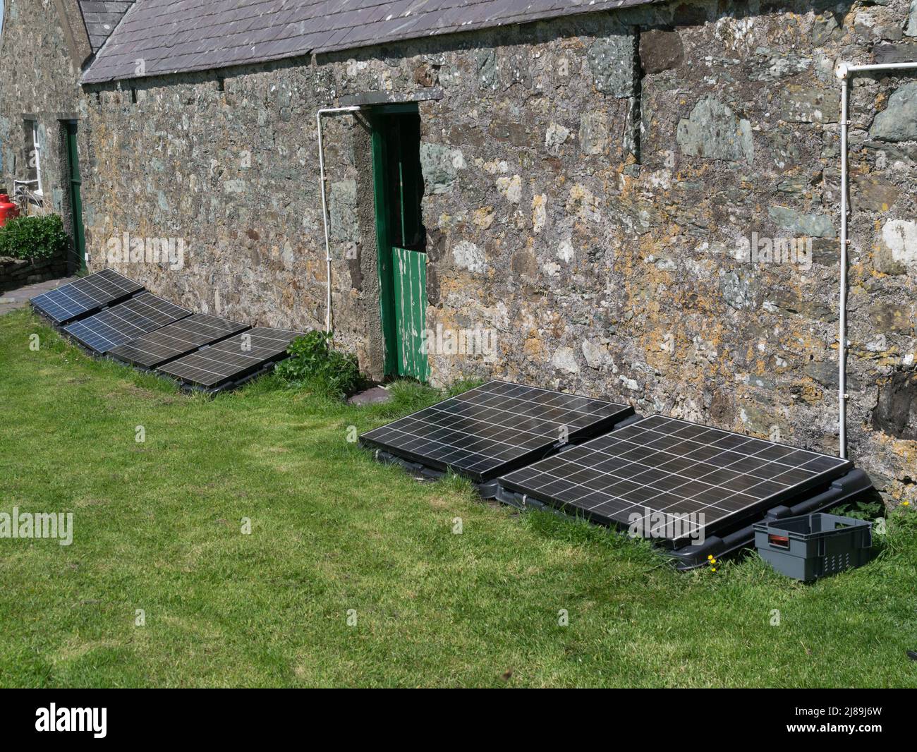 Solar panels used to produce energy hi-res stock photography and images ...