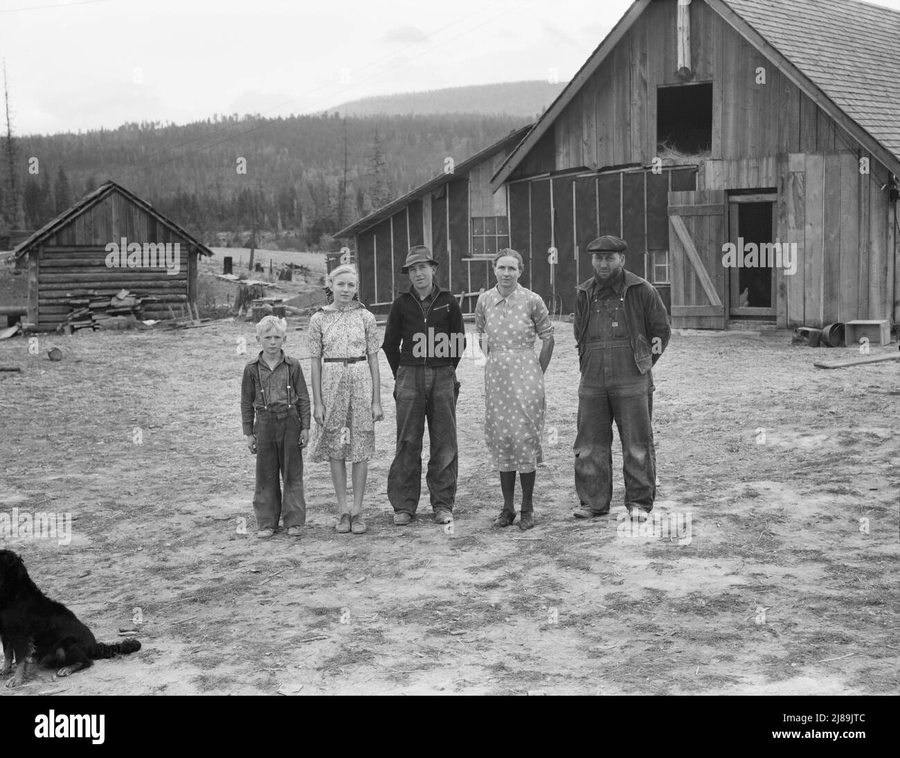 Boundary county idaho Black and White Stock Photos & Images - Alamy