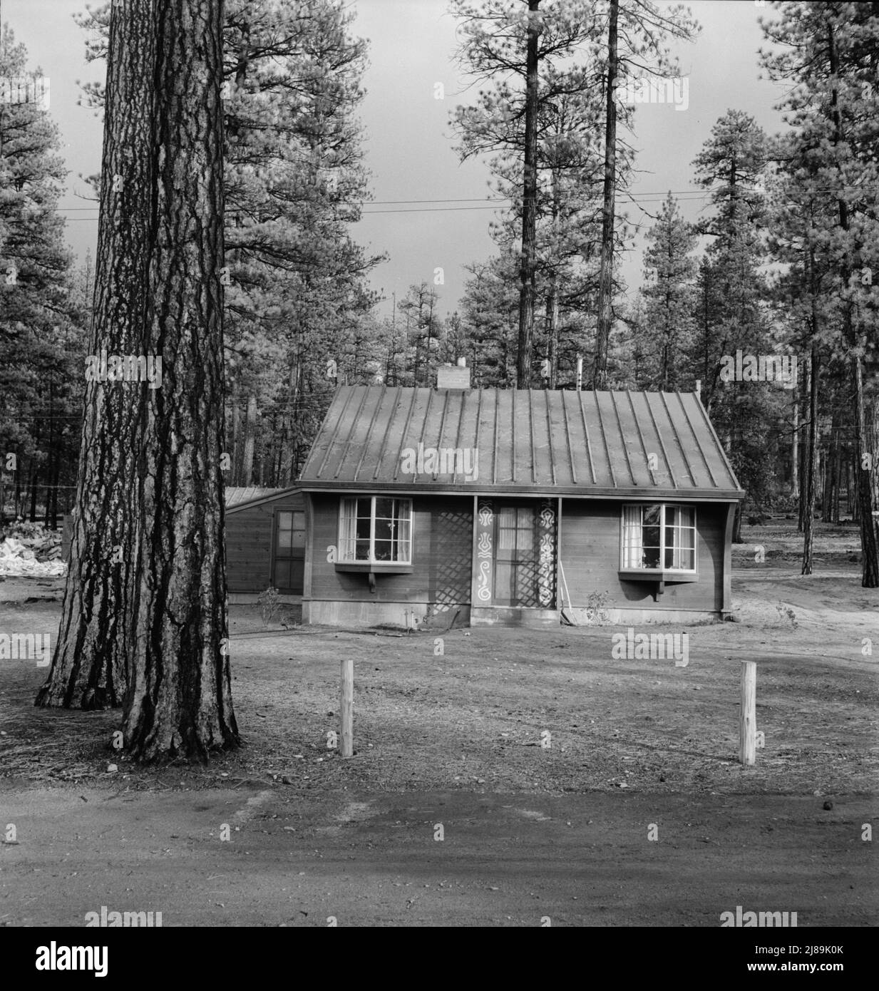 Type house in model lumber company town for millworkers. Gilchrist ...