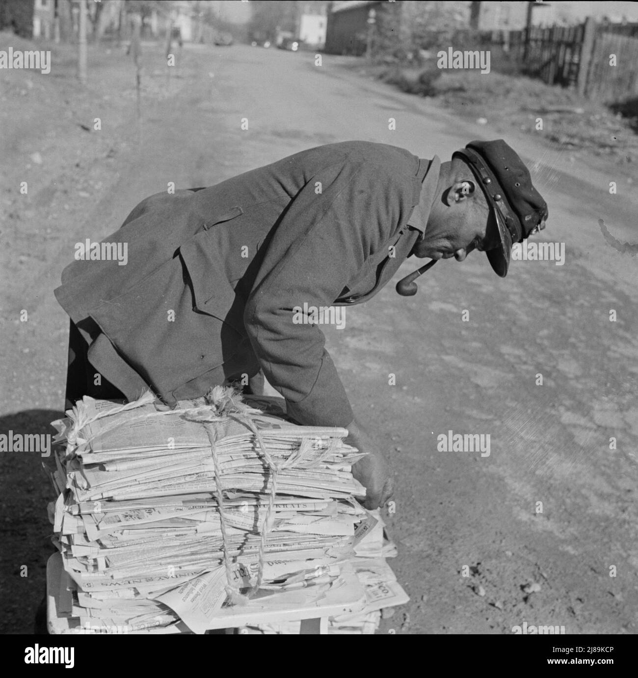 Washington, D.C. Mr. Venus Alsobrook, official salvage collector for ...