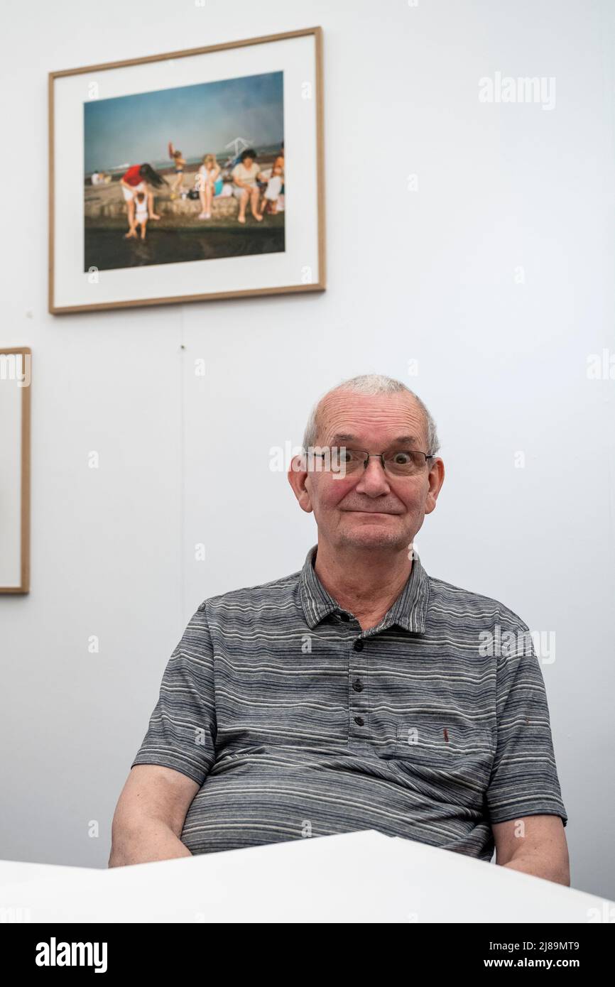 London, UK. 14 May 2022. Documentary photographer Martin Parr at Photo ...