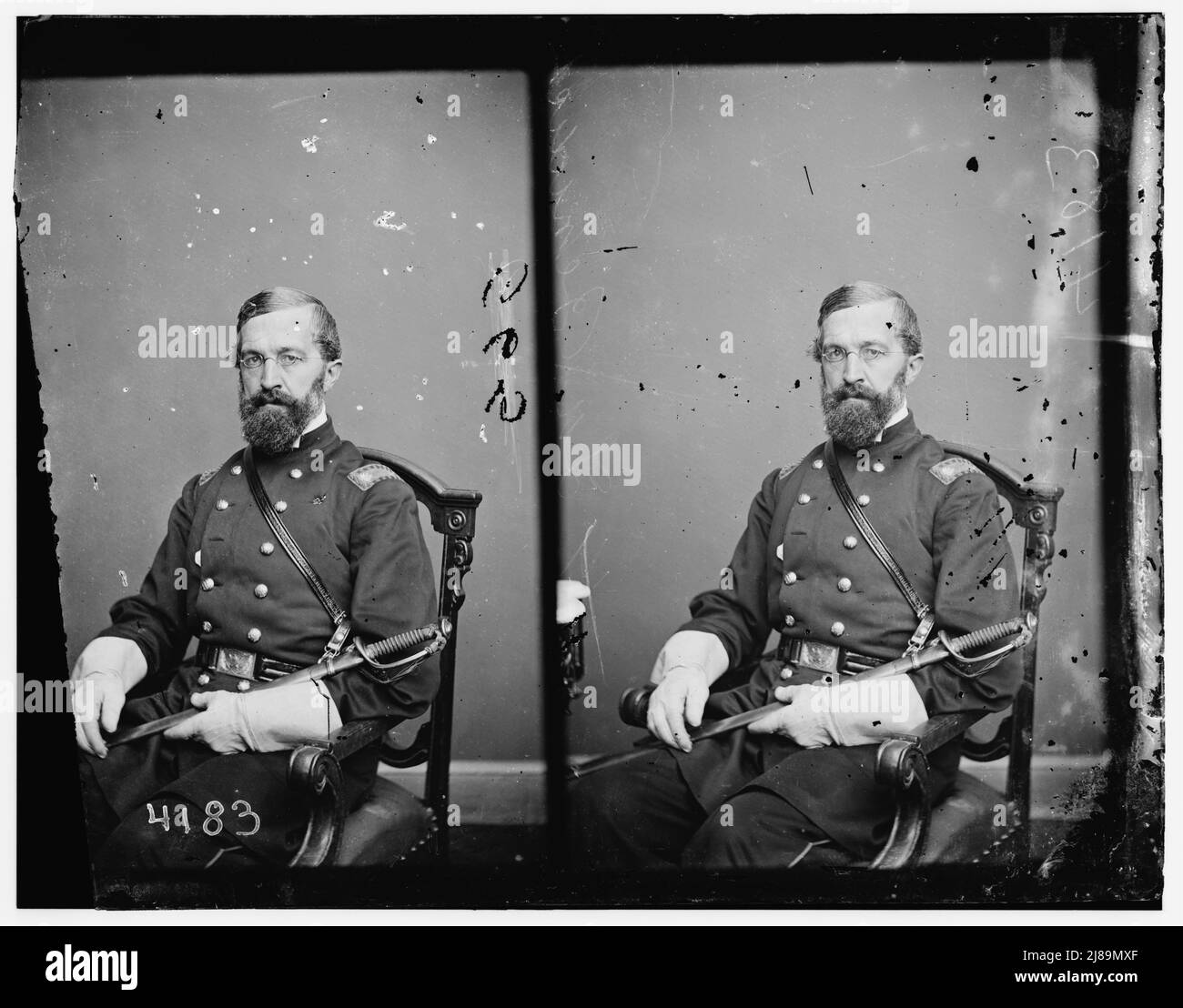 General Lewis Benedict, 1855-1865. Gen. Benedict, between 1855 and 1865 ...