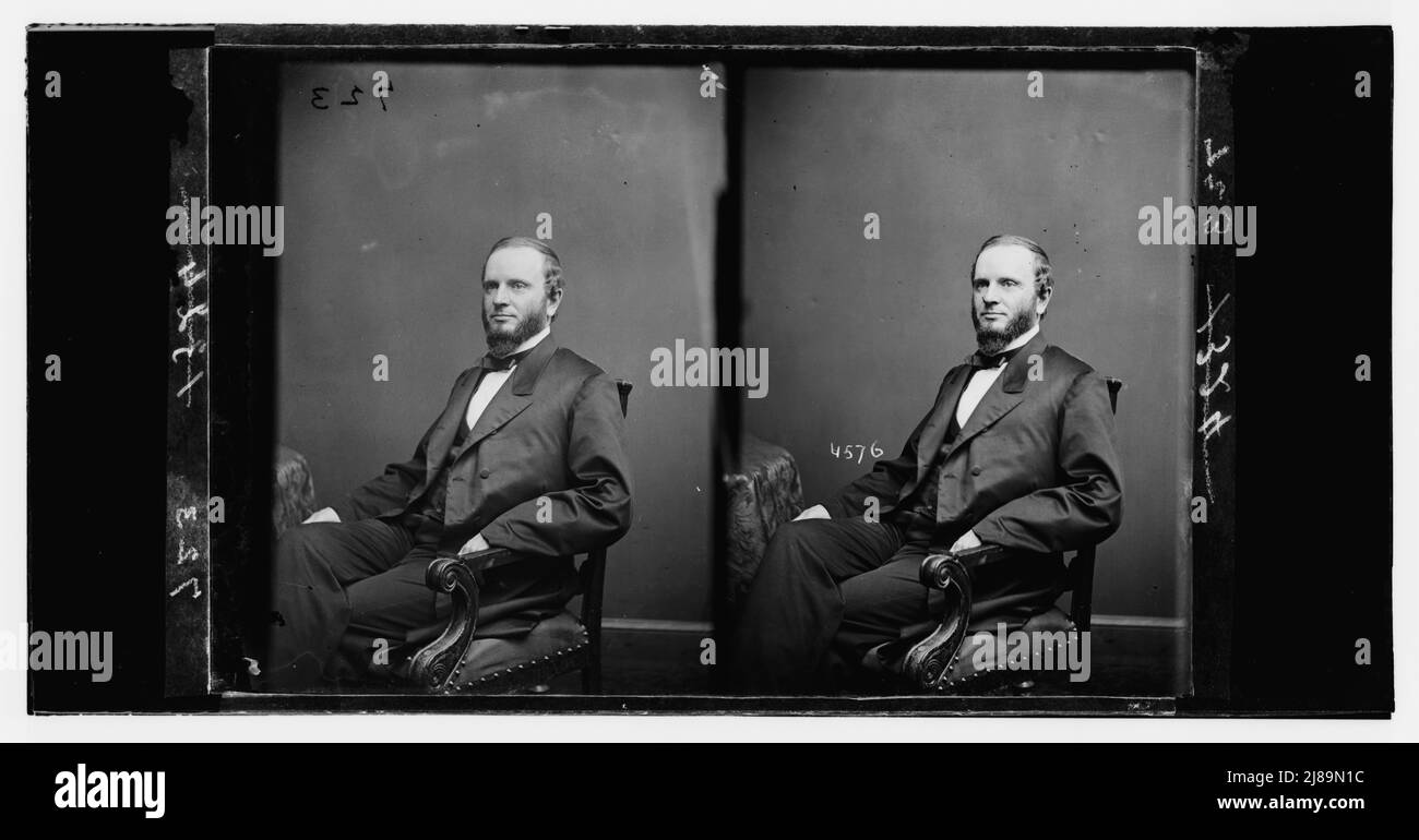 Frank, Hon. Augustus of N.Y., ca. 1860-1865 Stock Photo - Alamy
