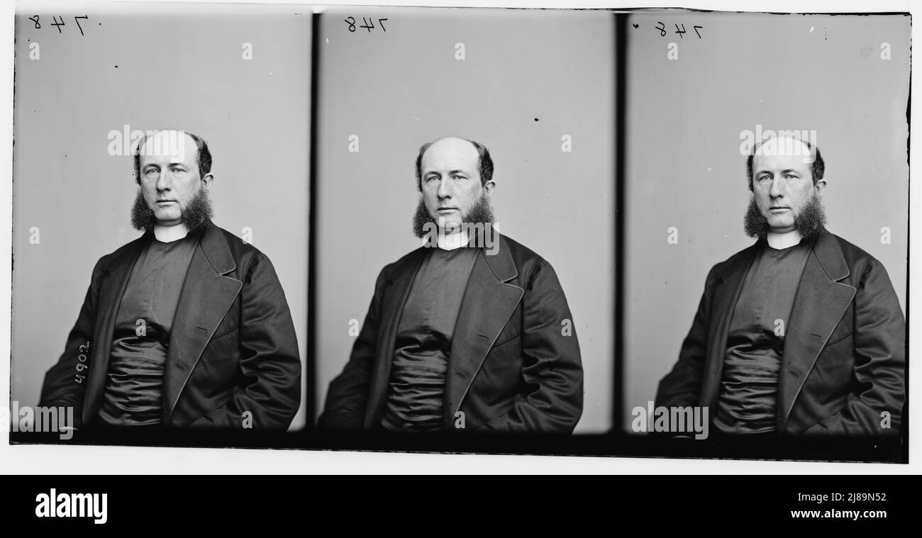 Schenck, Rev. H., ca. 1860-1865 Stock Photo - Alamy