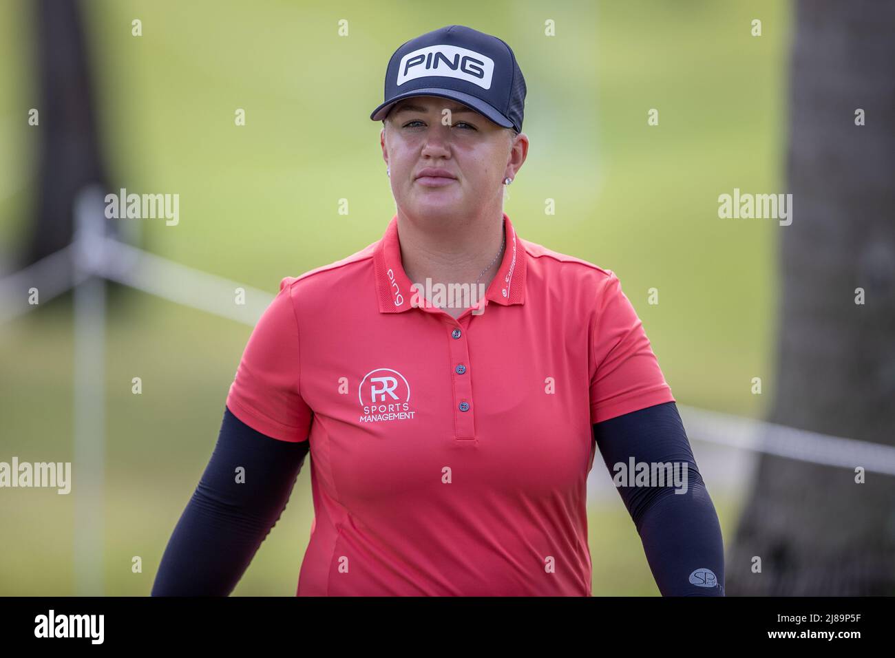 BANG KAPONG THAILAND - May 12: Chloe Williams of Wales during the 1st ...