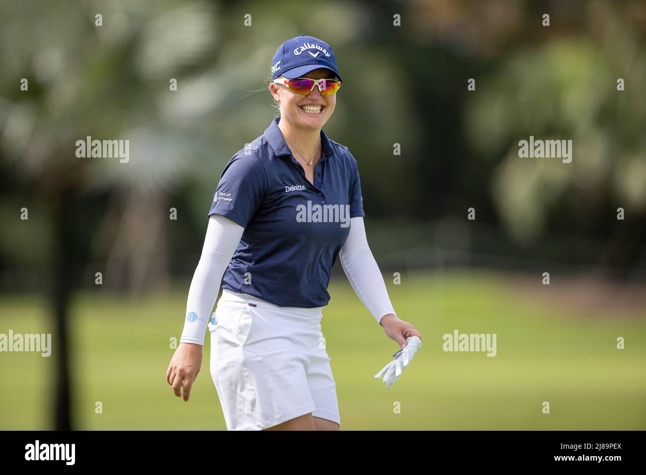 BANG KAPONG THAILAND - May 12: Manon De Roey of Belgium during the 1st ...