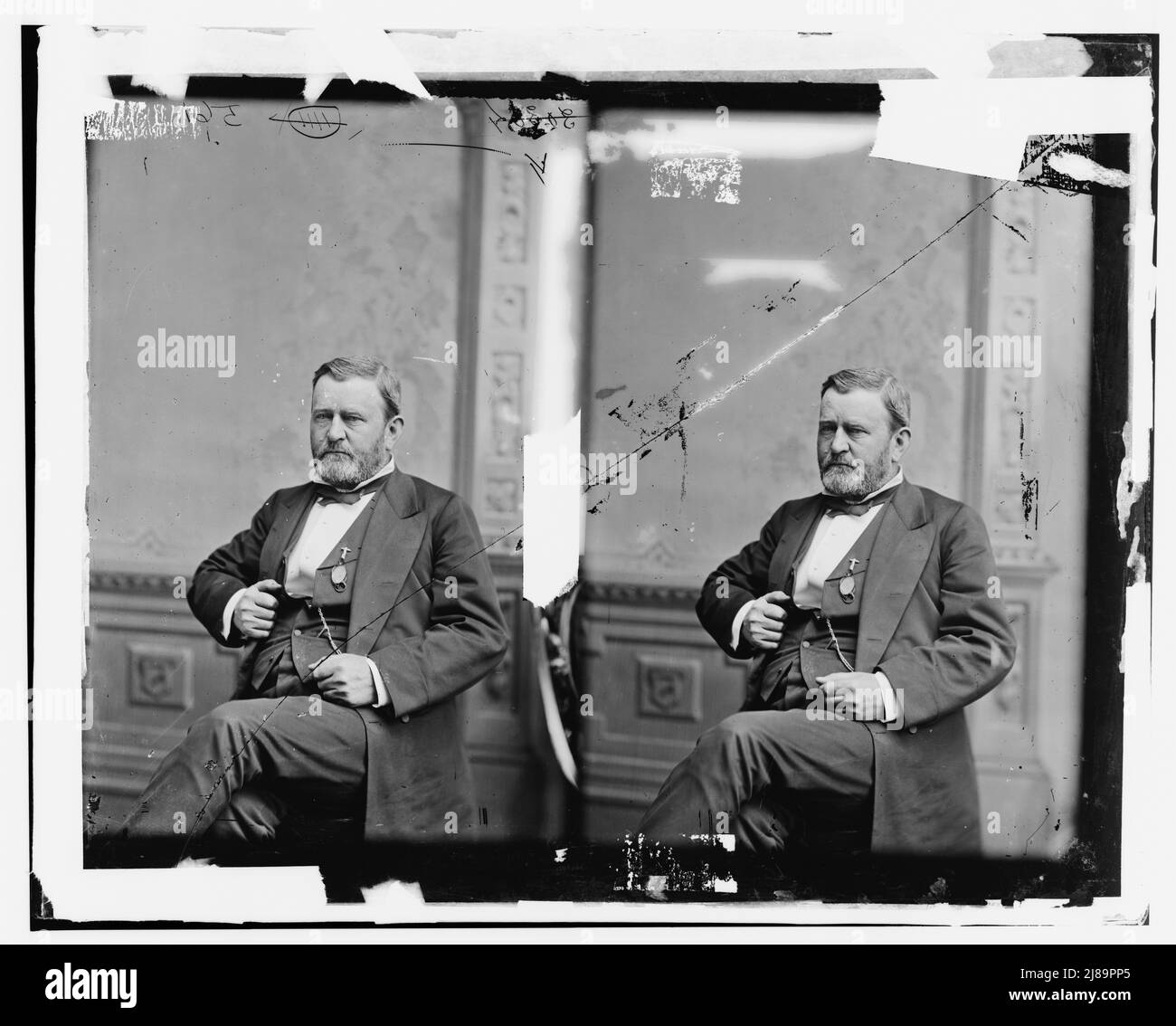 Grant, President U.S., between 1865 and 1880 Stock Photo - Alamy