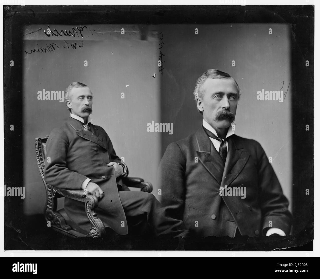 Murch, Hon. Thompson Henry of Maine, between 1865 and 1880 Stock Photo ...