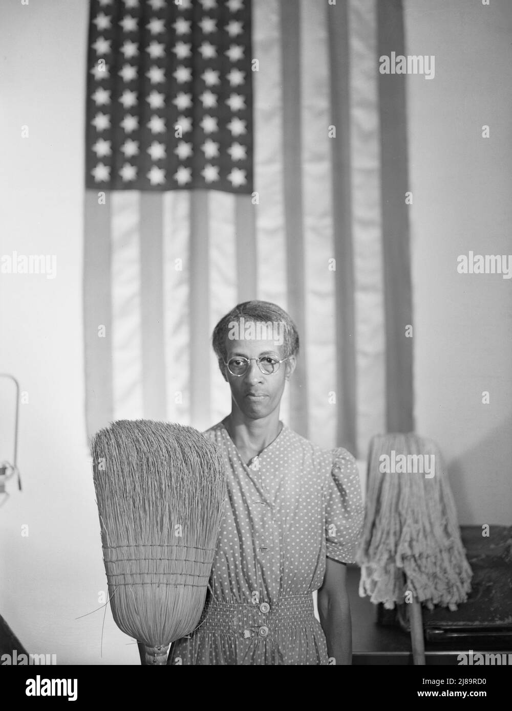 Washington, D.C. Government charwoman. [Mrs Ella Watson] Stock Photo ...