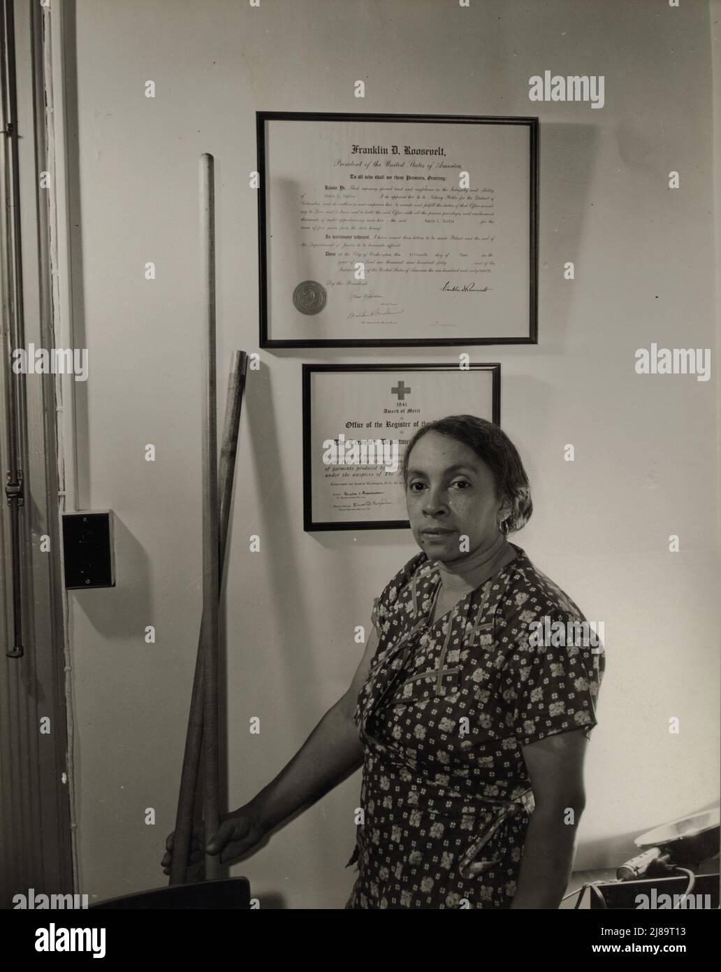 Charwoman hi-res stock photography and images - Alamy