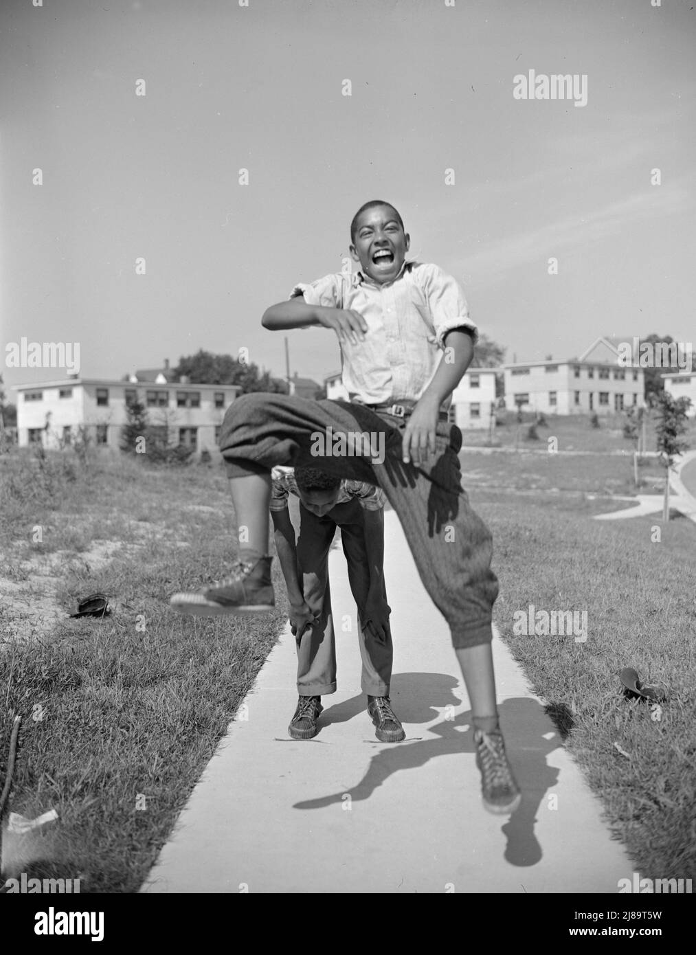 African american children playing 1940s hi-res stock photography and ...