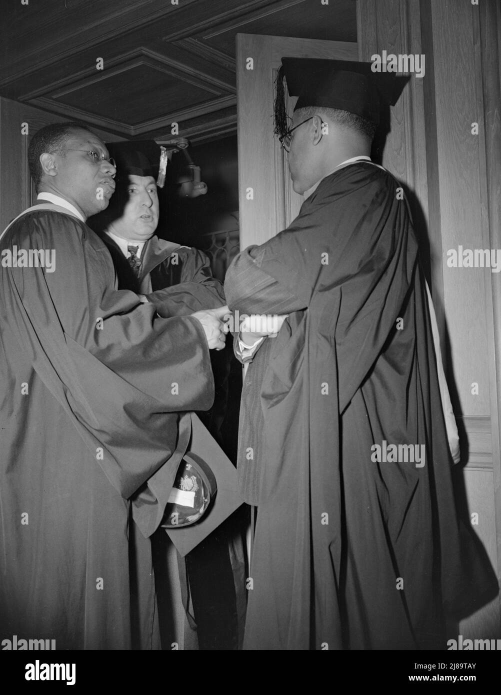 Washington, D.C. Faculty members of the Howard University during ...