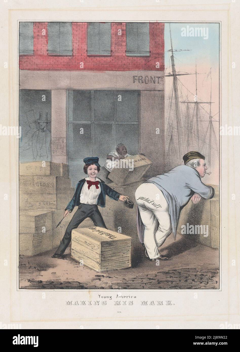 Cartoon movement mark hi-res stock photography and images - Alamy