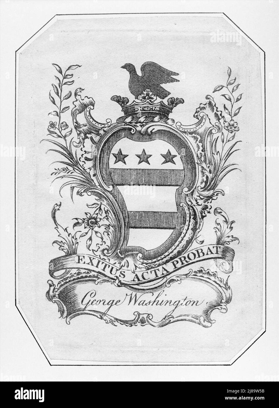 Antique bookplate hi-res stock photography and images - Alamy