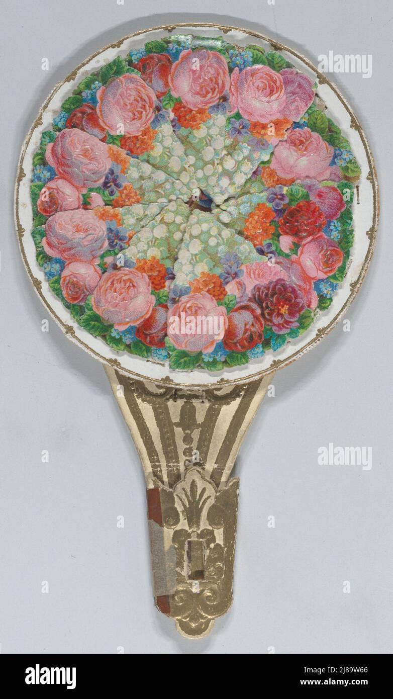 Valentine - Mechanical nosegay (tussy mussy), ca. 1875 Stock Photo - Alamy