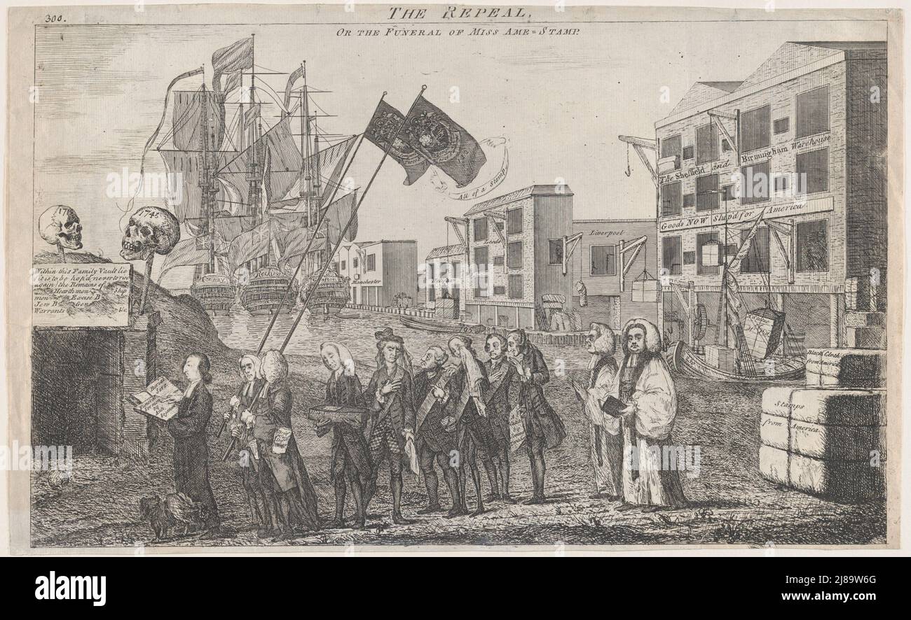 Death of the stamp act hi-res stock photography and images - Alamy