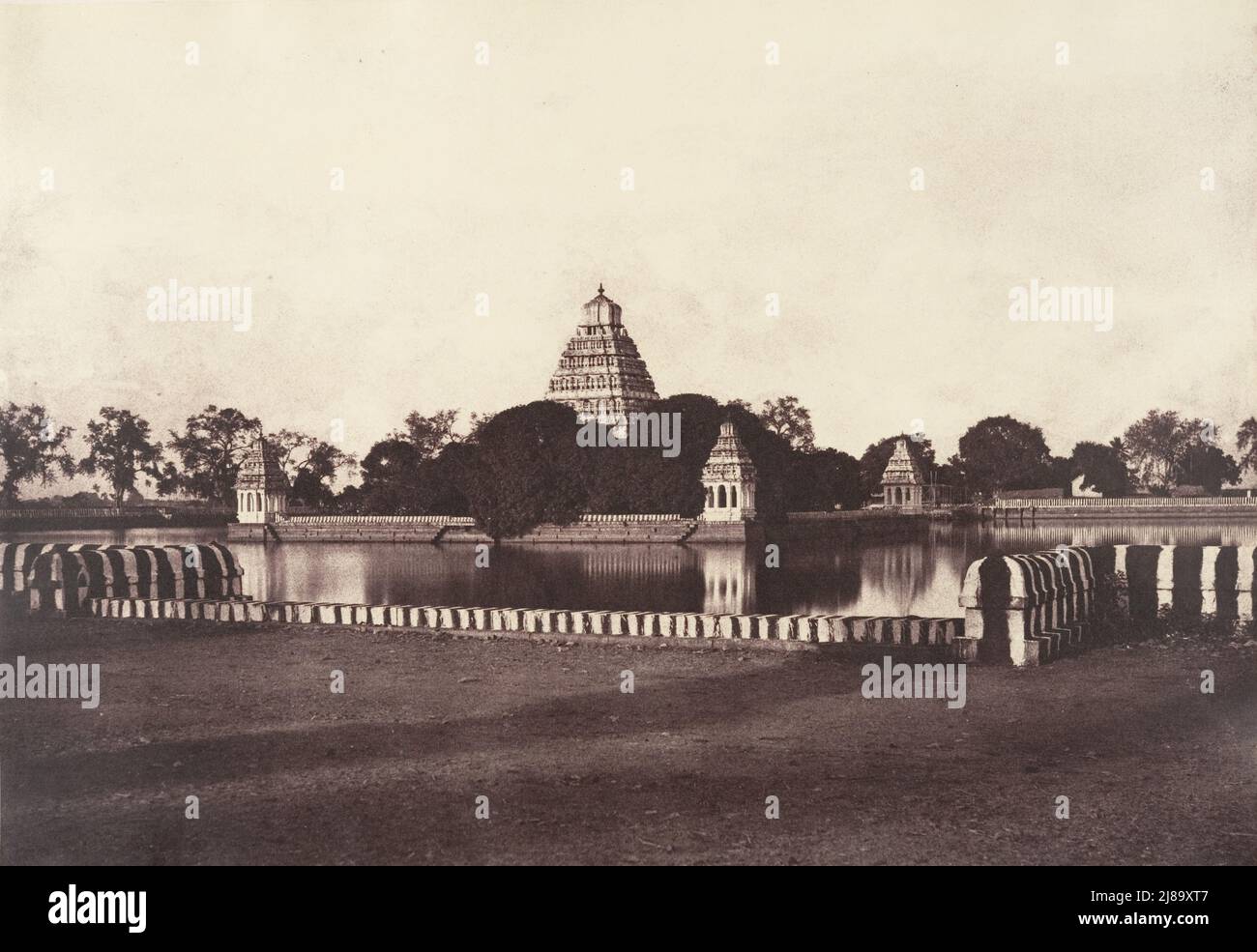 The Teppa-kulam, 1858 Stock Photo - Alamy