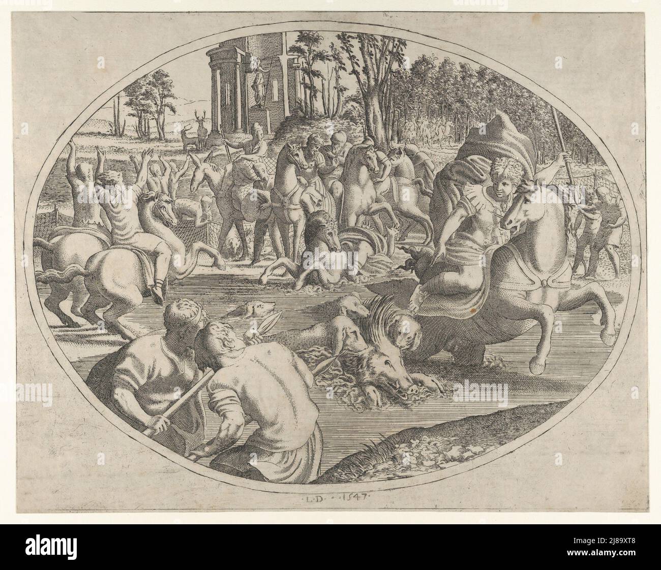 Man riding pig hi-res stock photography and images - Alamy