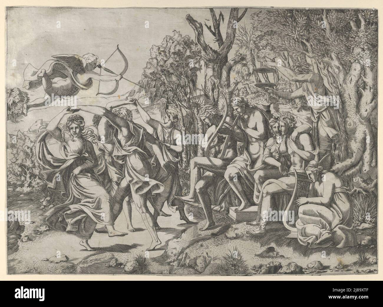 The Dance, 1540-56 Stock Photo - Alamy