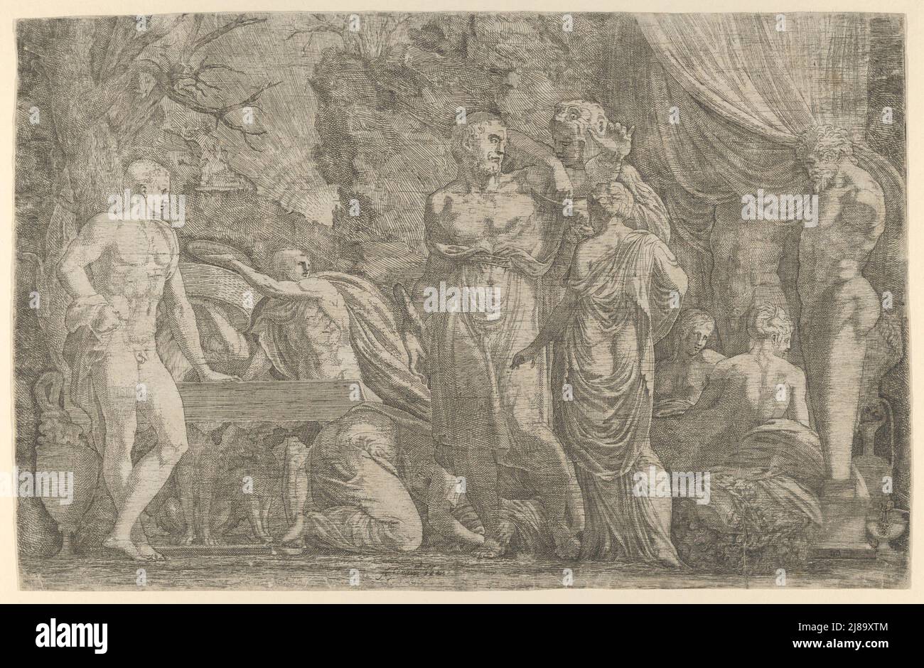 Hercules and omphale hi-res stock photography and images - Alamy