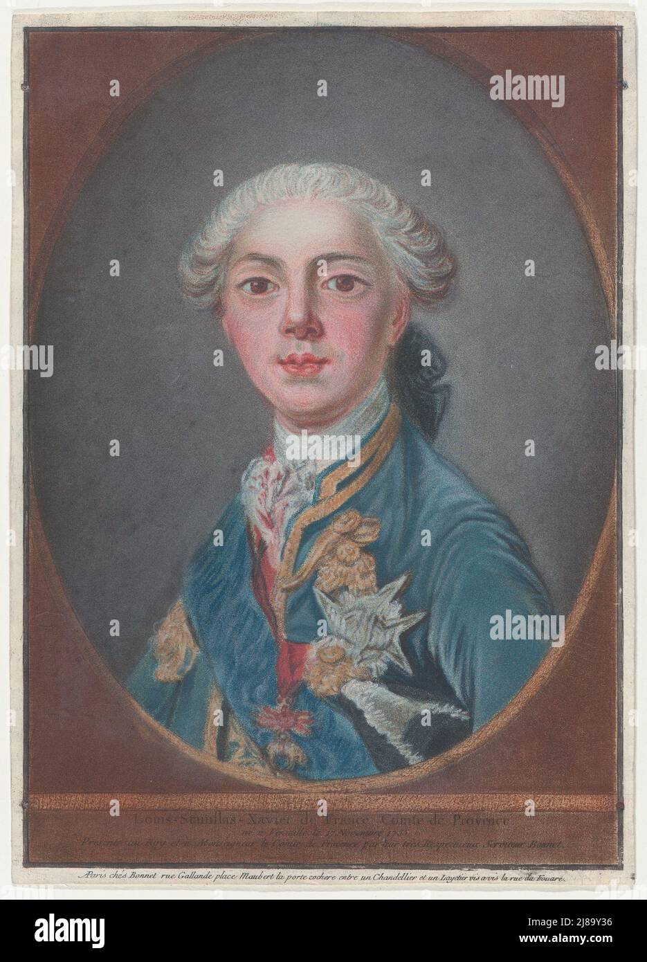 Louis portrait family man france french hi-res stock photography and ...