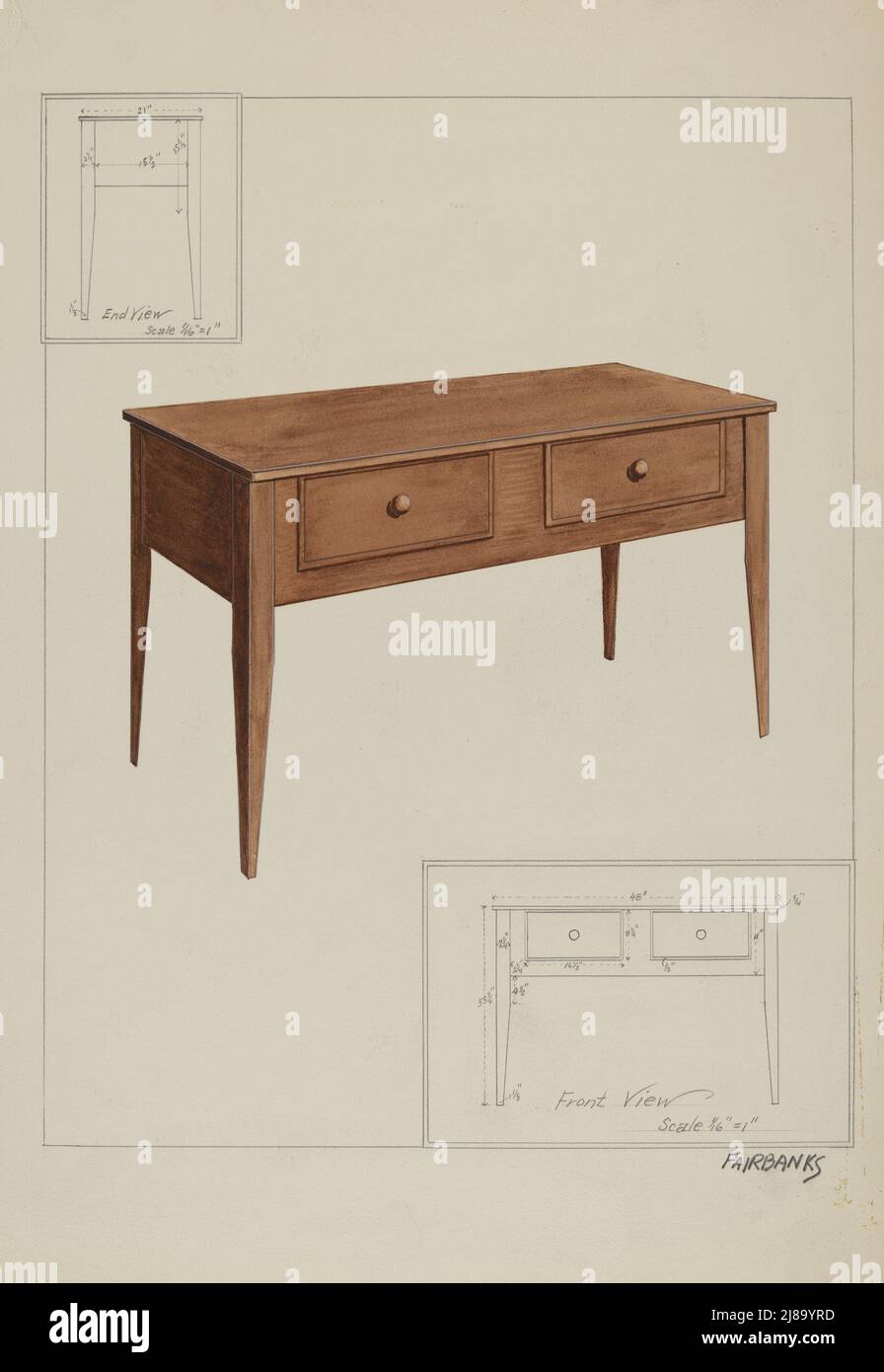 Side Board, c. 1937 Stock Photo - Alamy