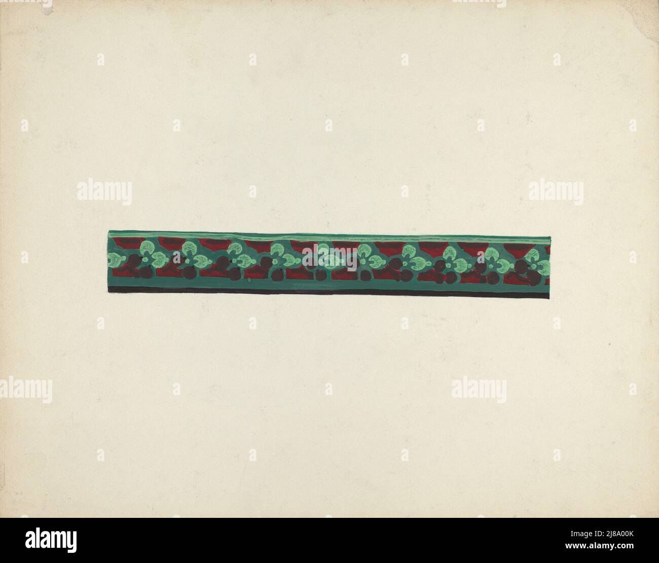 Wallpaper Border, c. 1939 Stock Photo - Alamy