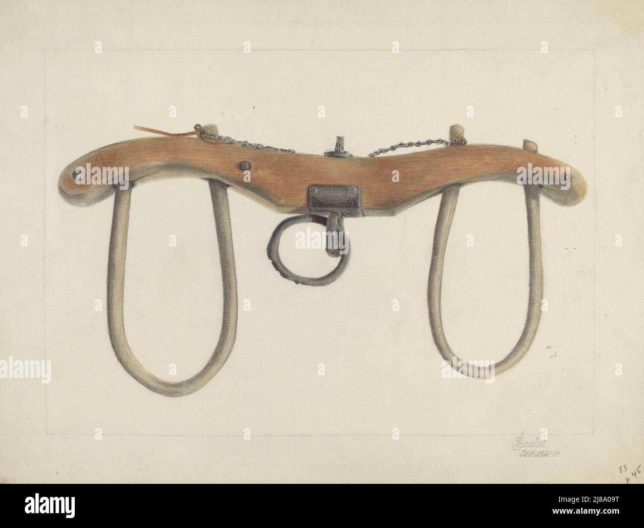 Oxen yoke hi-res stock photography and images - Alamy