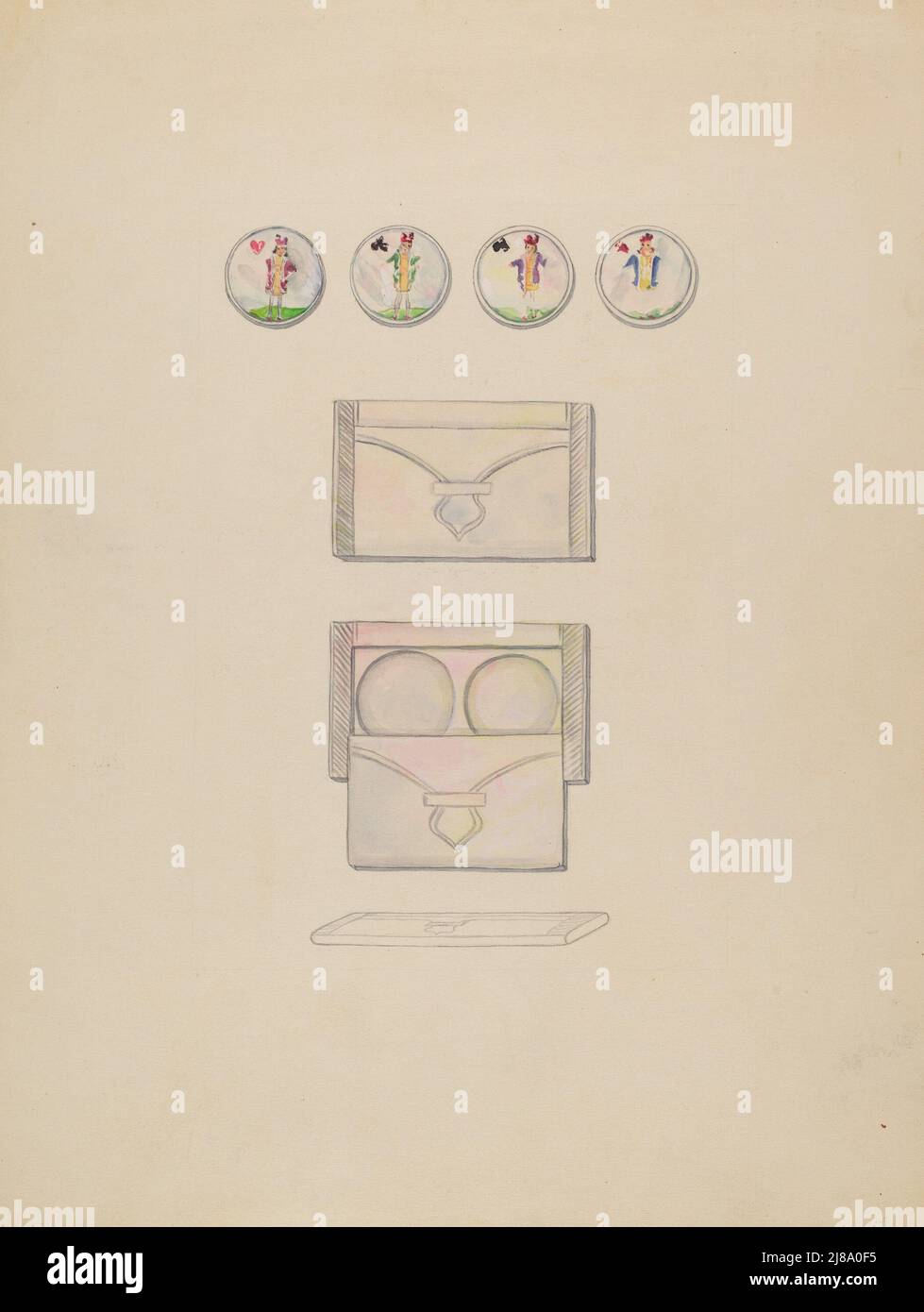 Card Counters, c. 1936 Stock Photo - Alamy