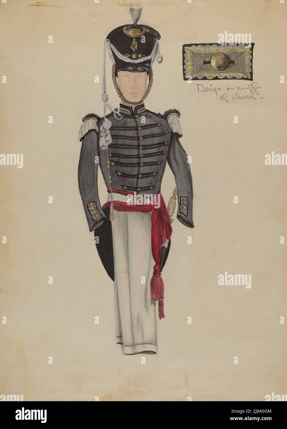 Sargent's Dress Uniform, c. 1936 Stock Photo - Alamy