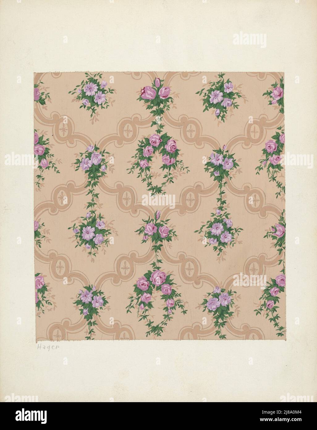 Wallpaper 1930s hi-res stock photography and images - Alamy