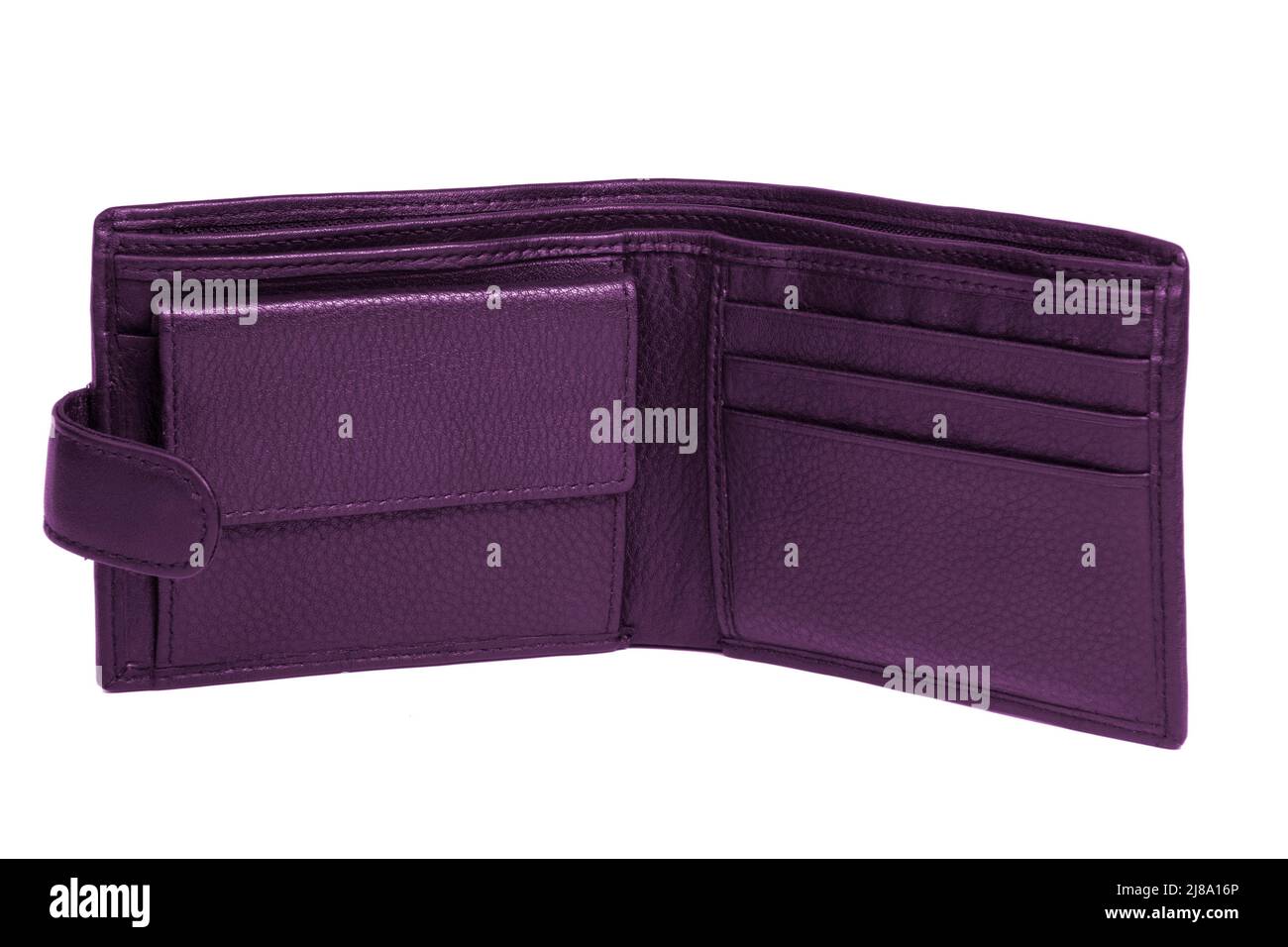 Closeup detail violet leather hi-res stock photography and images - Alamy