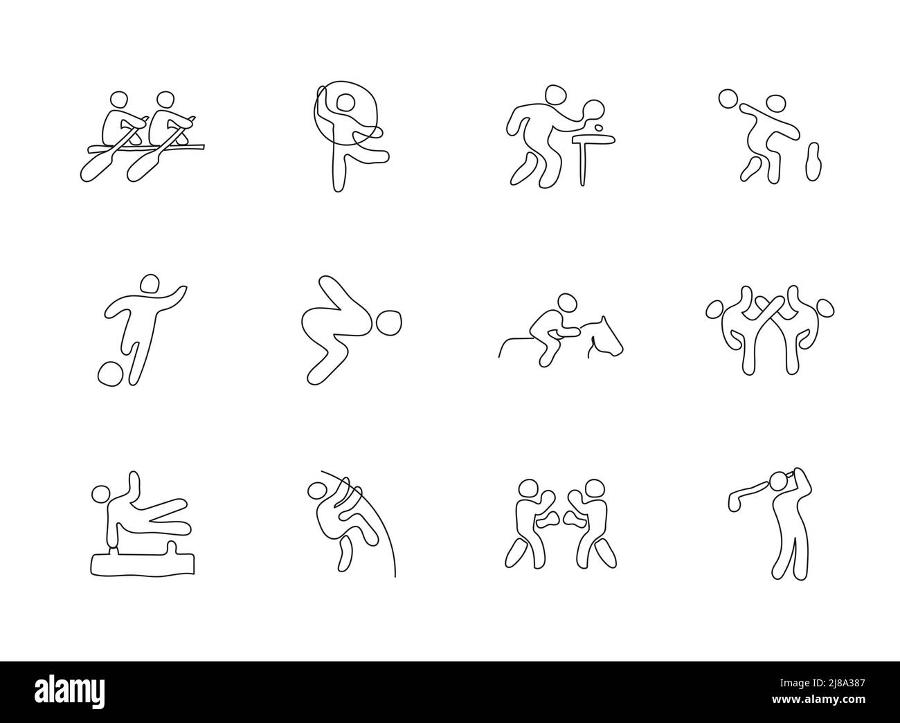 Badminton isolated on white Black and White Stock Photos & Images - Alamy