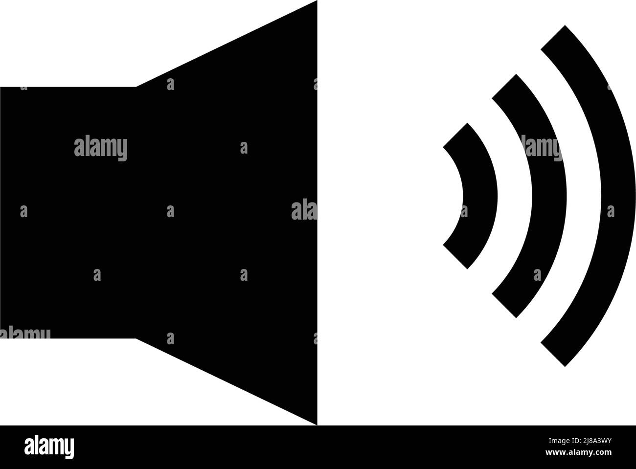 Silhouette icon about volume. Editable vector Stock Vector Image & Art ...