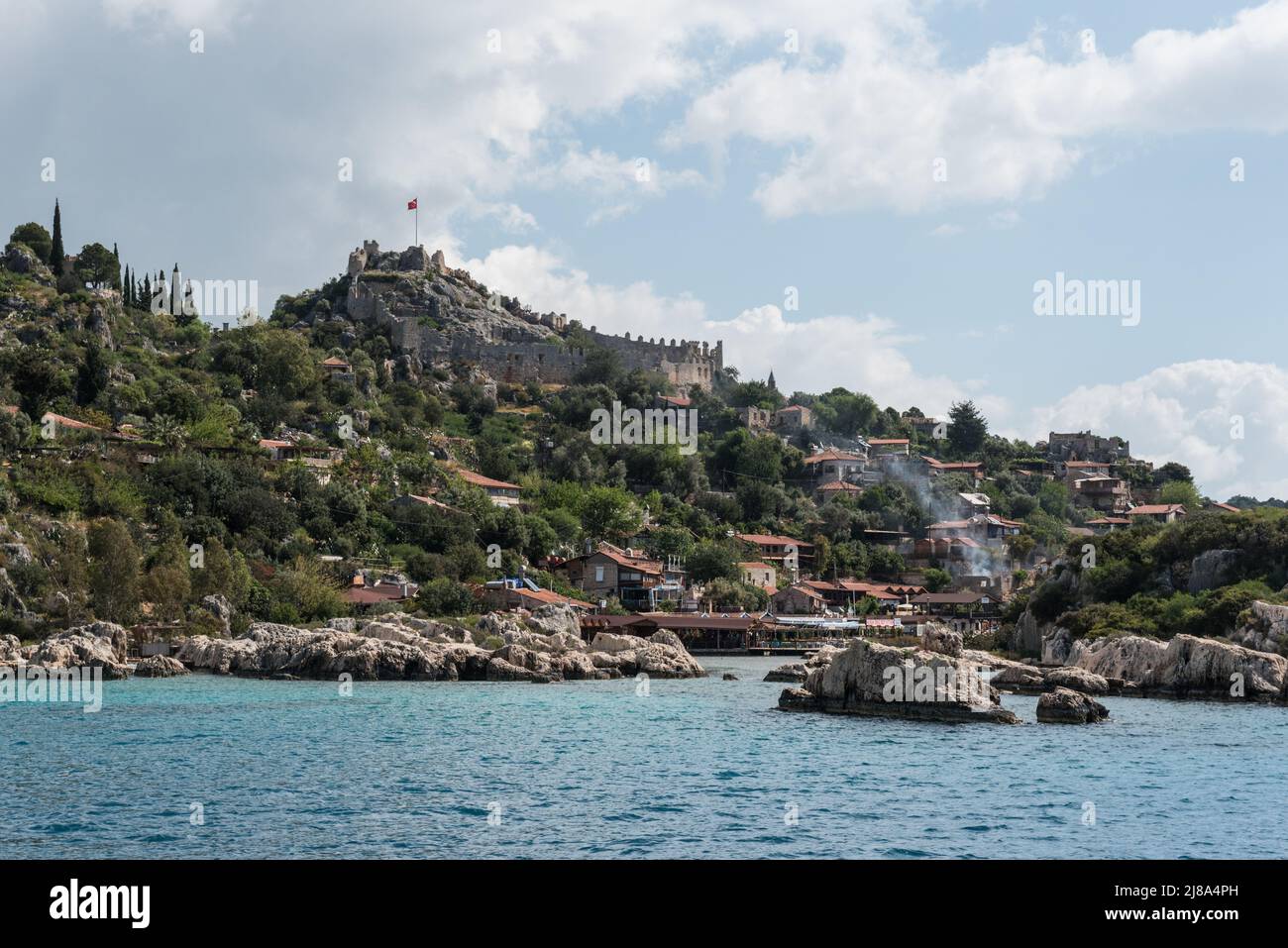 Turkish urban hillside view hi-res stock photography and images - Alamy