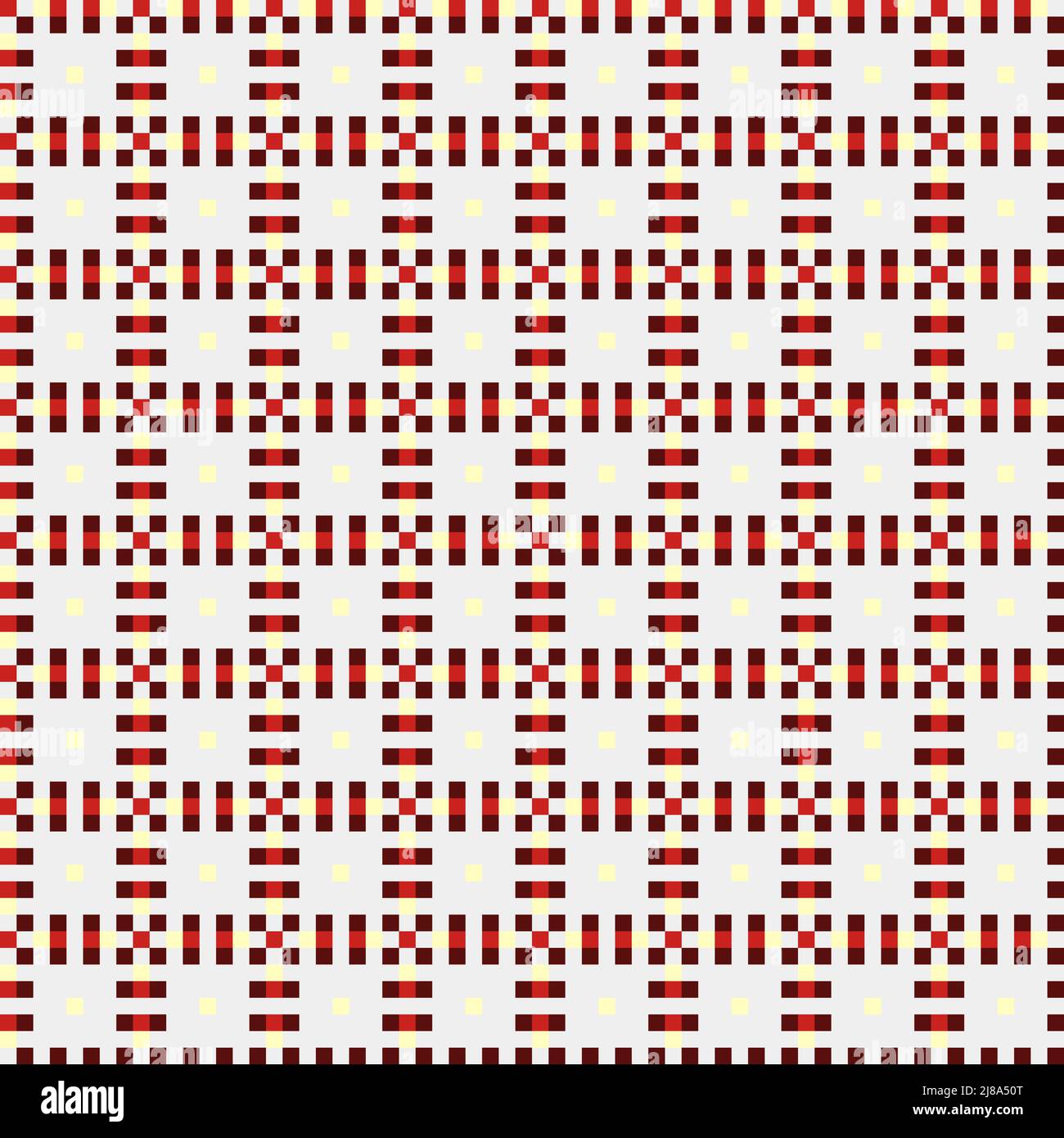 Abstract Cross-Pattern Dotted generative computational art illustration ...