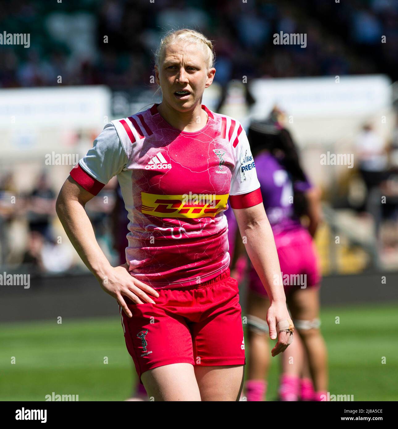 Northampton -14–May-2022. Heather Cowell of Harlequins is seen during ...