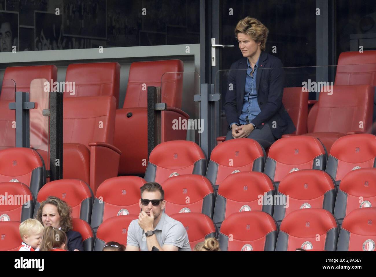 ROTTERDAM - Ajax women's football manager Daphne Koster during the ...