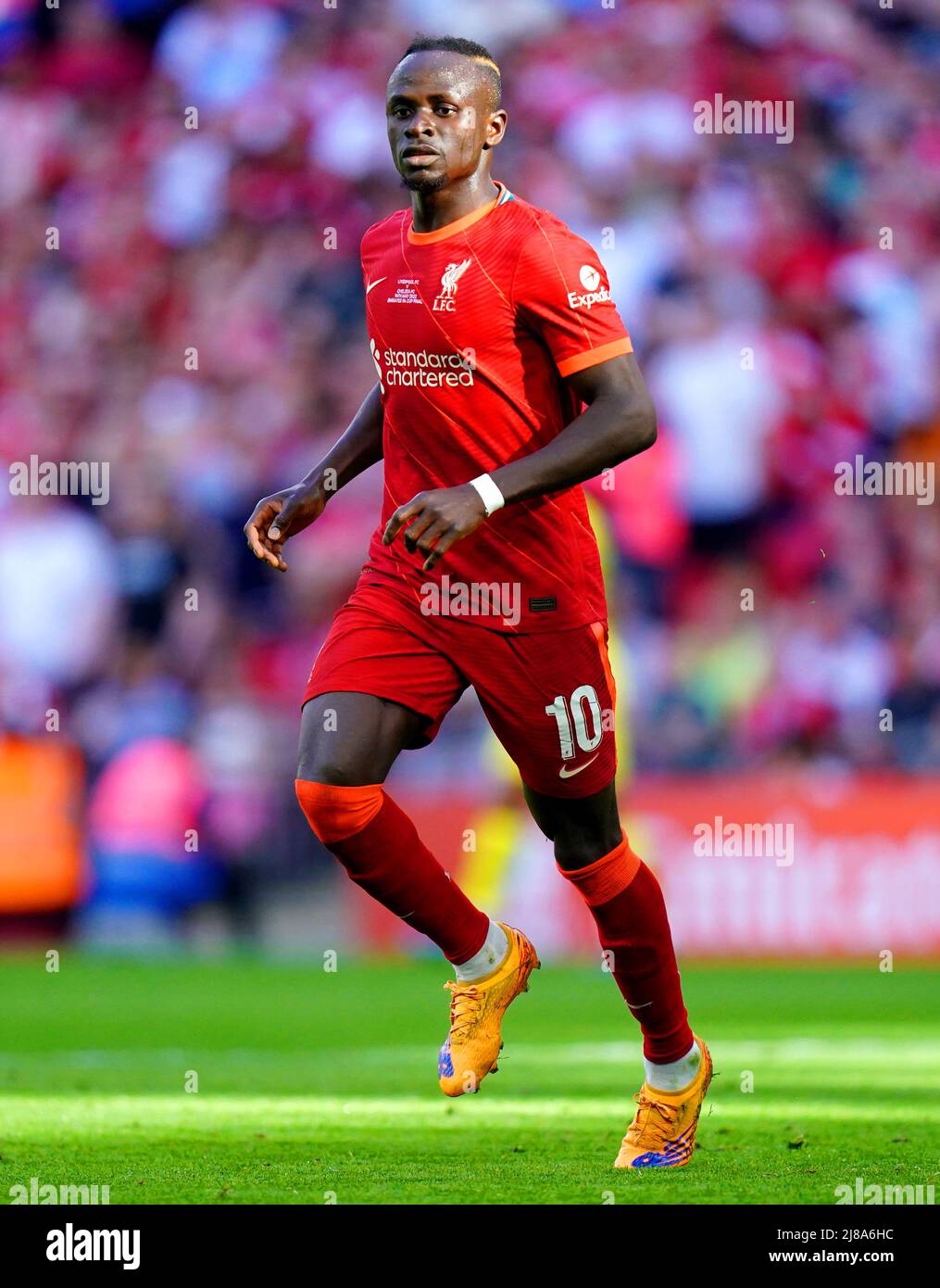 Liverpool's Sadio Mane during the Emirates FA Cup final at Wembley ...
