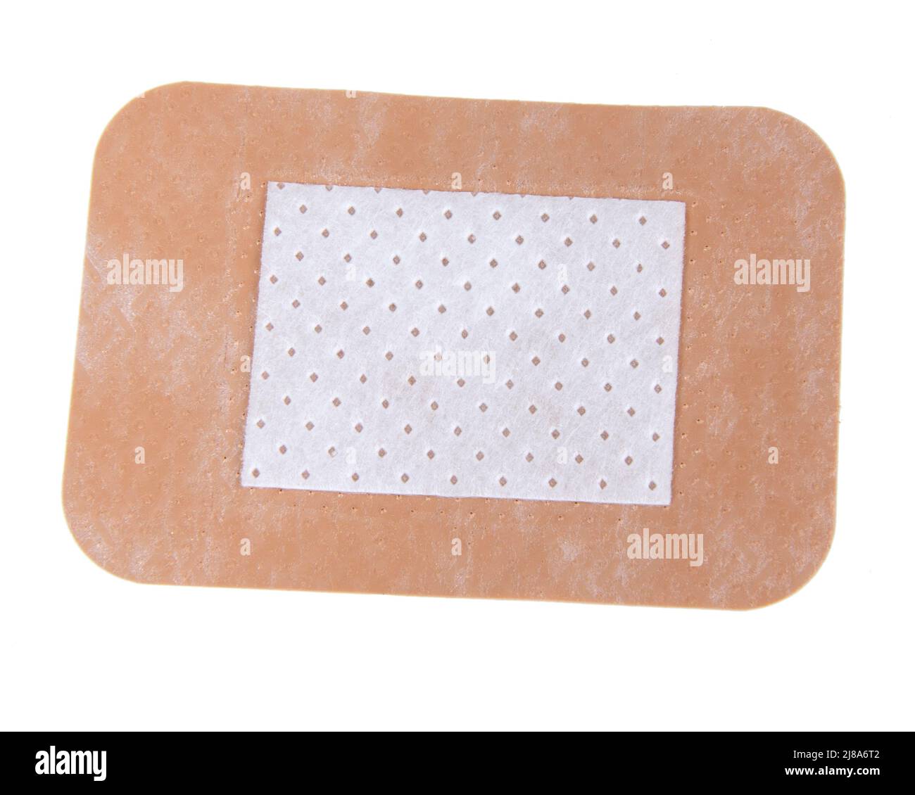 Medical big elastic plaster isolated on the white background Stock ...