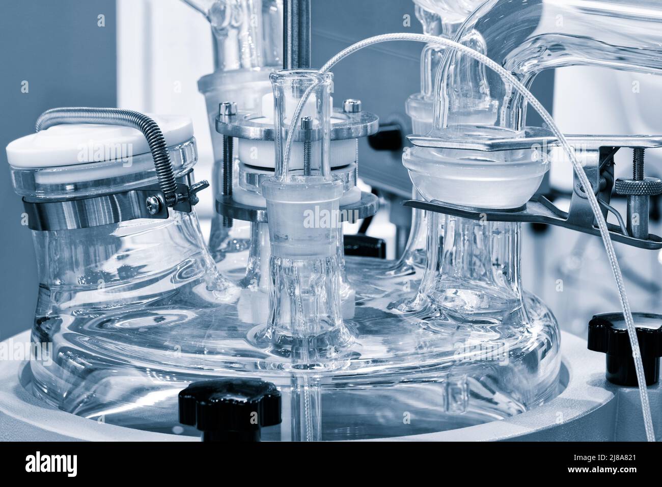 Glass chemical laboratory equipment, equipment for medical experiments ...