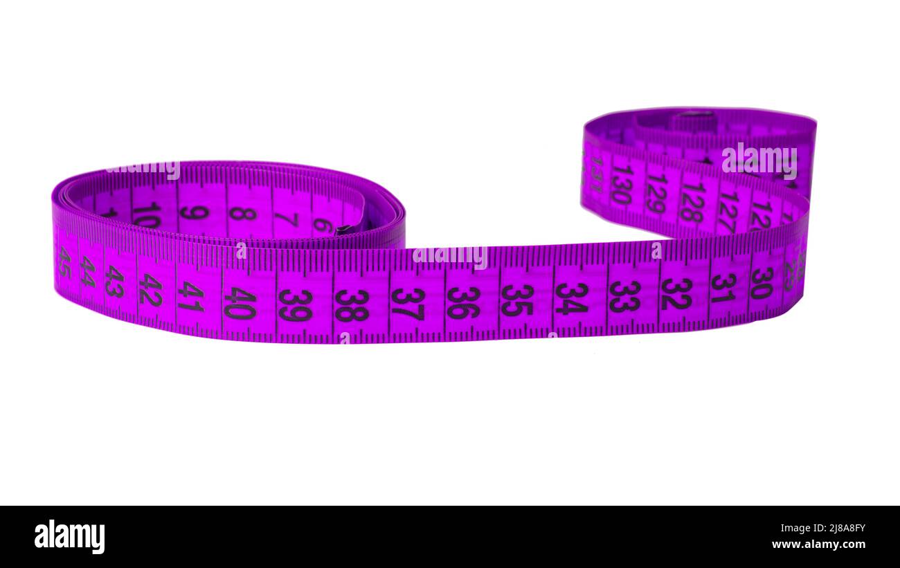 Spiral color tape measure hi-res stock photography and images - Alamy