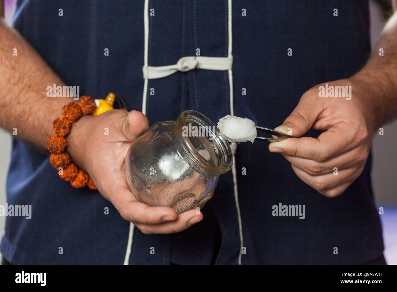 Wellness and health - Glass jars for massage and therapy in the spa ...